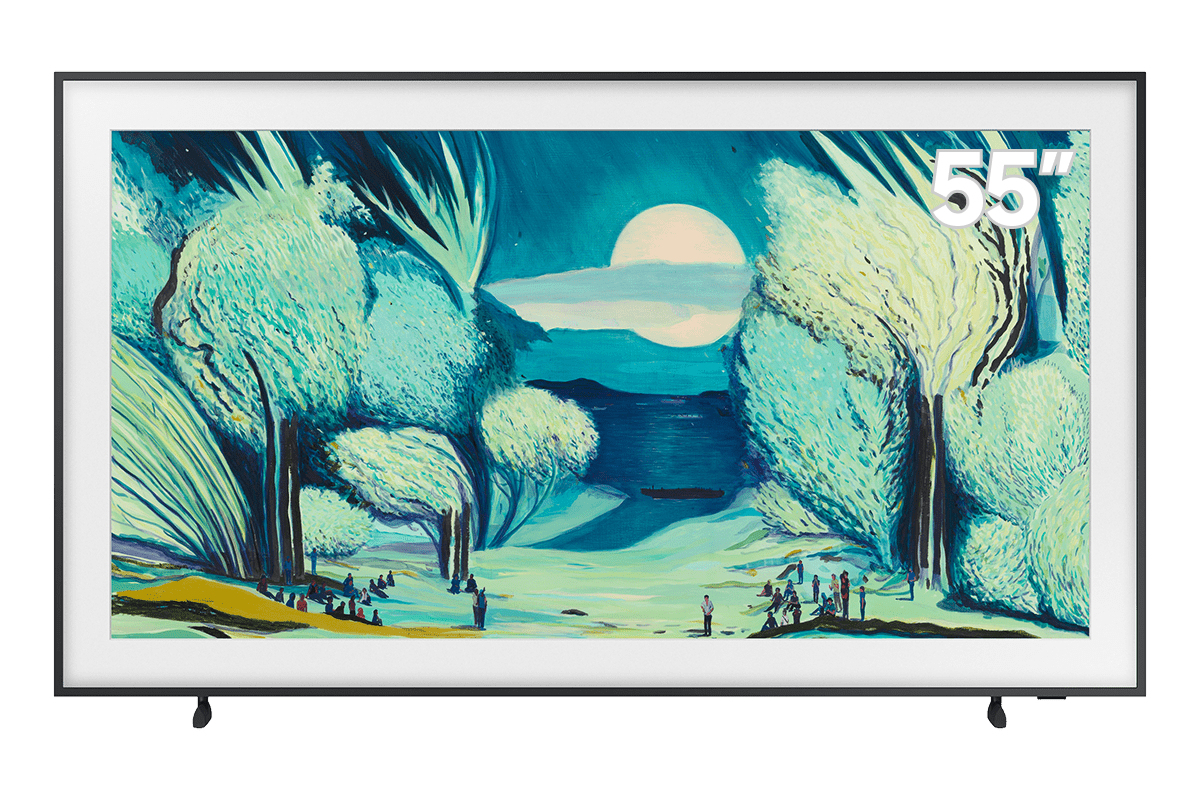 Телевизор Samsung QE55LS03FAUXRU 55 дюймов серия The Frame Smart TV QLED 4K