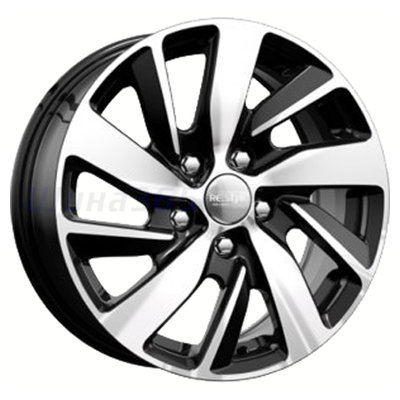 Литой колесный диск iFree Original КС741 6,5x16/5x114,3 ET50 D67,1 Алмаз черный