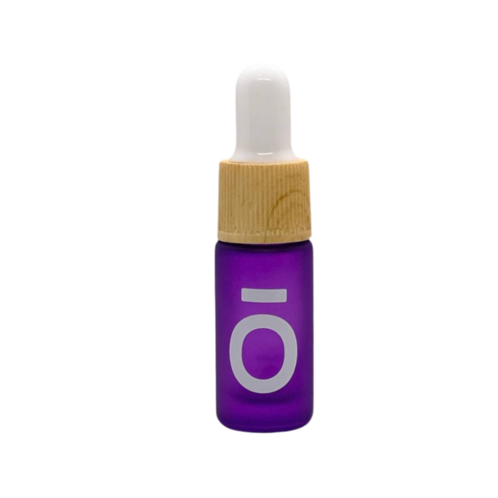 Набор пипеток для эфирных масел, флакон 5 мл, 8 штук, с логотипом doterra, фиолетовое стекло, желтая крышка