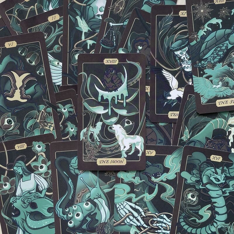 Карты таро"The Untamed Mystery"tarot,12X7CM