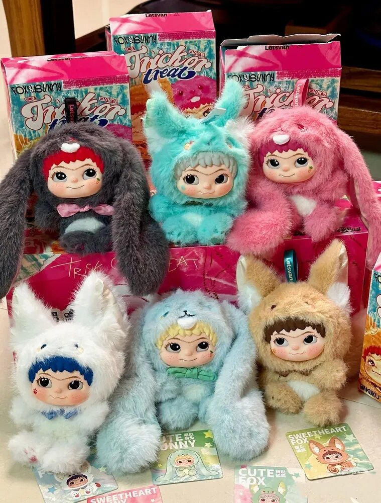 Мягкая игрушка Labubu Лабубу Вакуку серия 2 брелок