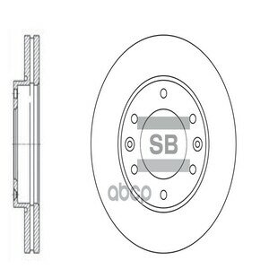 Диск тормозной Sangsin brake арт. sd1031