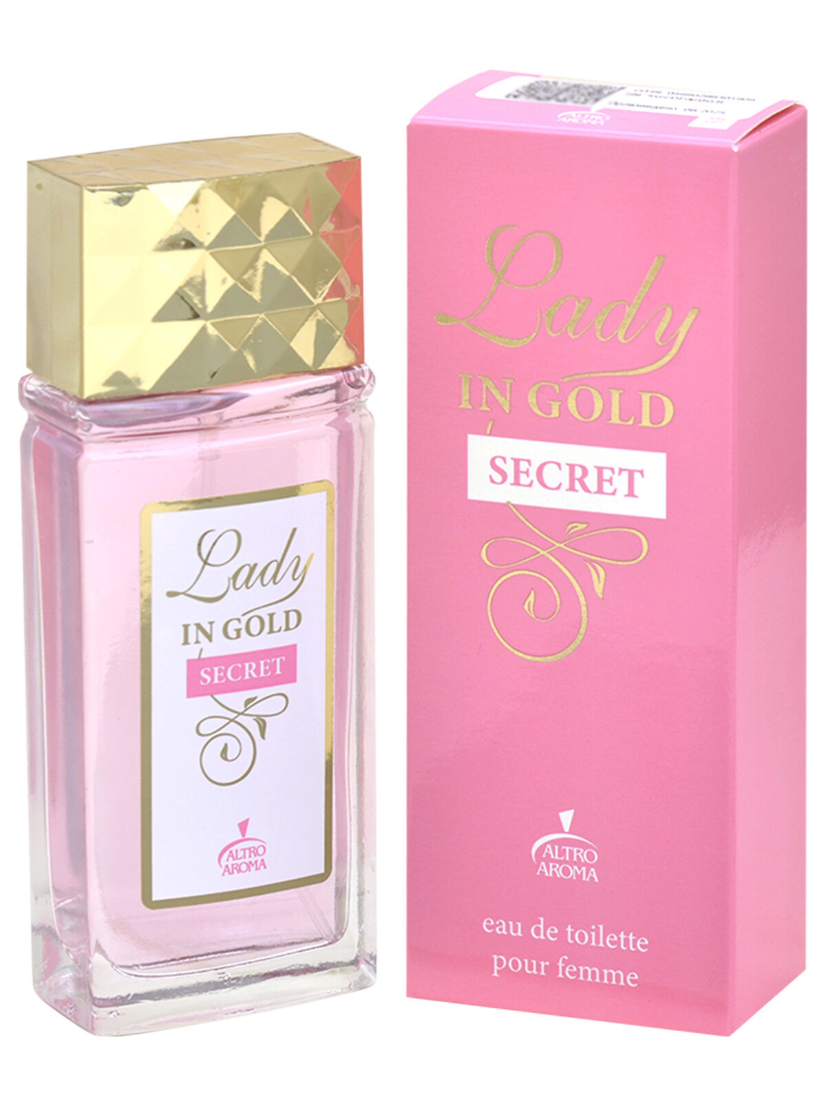 Туалетная вода женская сладкая ALTRO AROMA Lady in Gold Secret 55мл