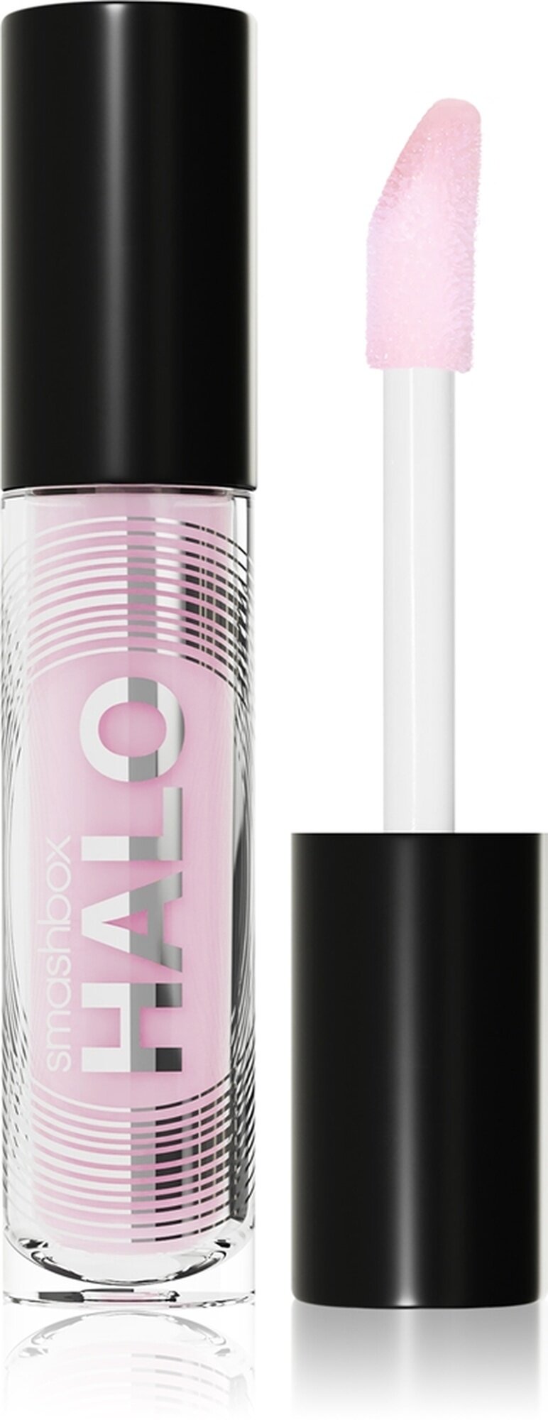 Smashbox Увлажняющий блеск для губ, оптически увеличивающий губы Halo Plump + Glow Lip Gloss 4.6 мл оттенок Beam