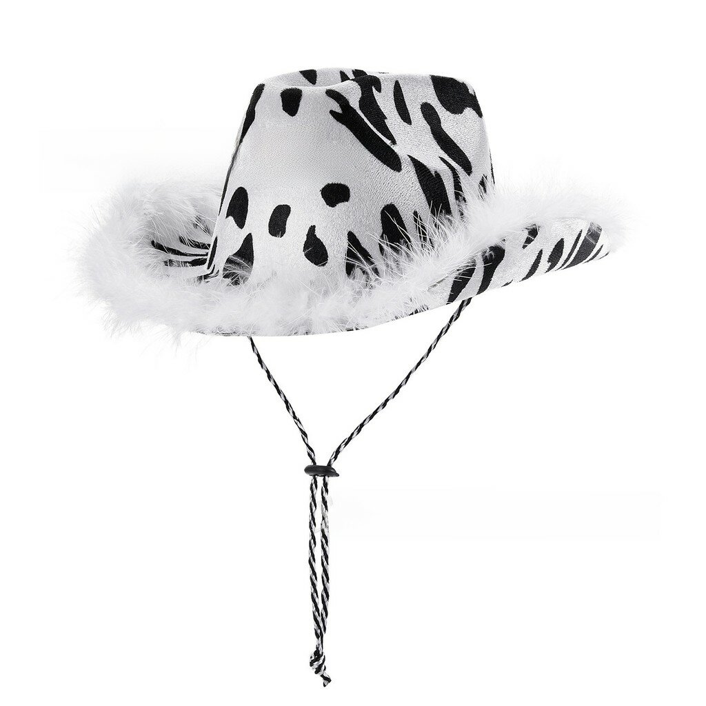 Красная тканевая ковбойская шляпа с звездными украшениями и подсвеченной короной для вечеринок и подарков стиль k