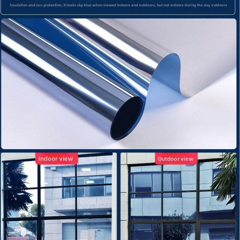 Окно из поливинилхлорида большое покрытие для стекла с защитой от ультрафиолета и конфиденциальностью для внутреннего