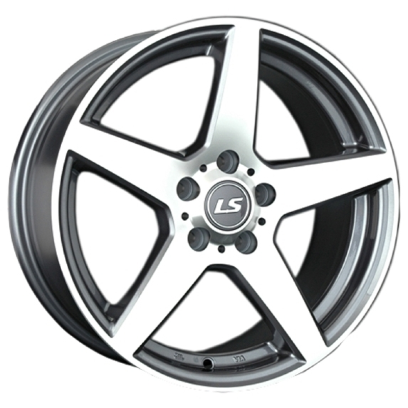 Диск колесный LS Wheels 360 7,0x16 4x98 Dia58.6 ET28 цвет GMF (темно-серый, полировка)