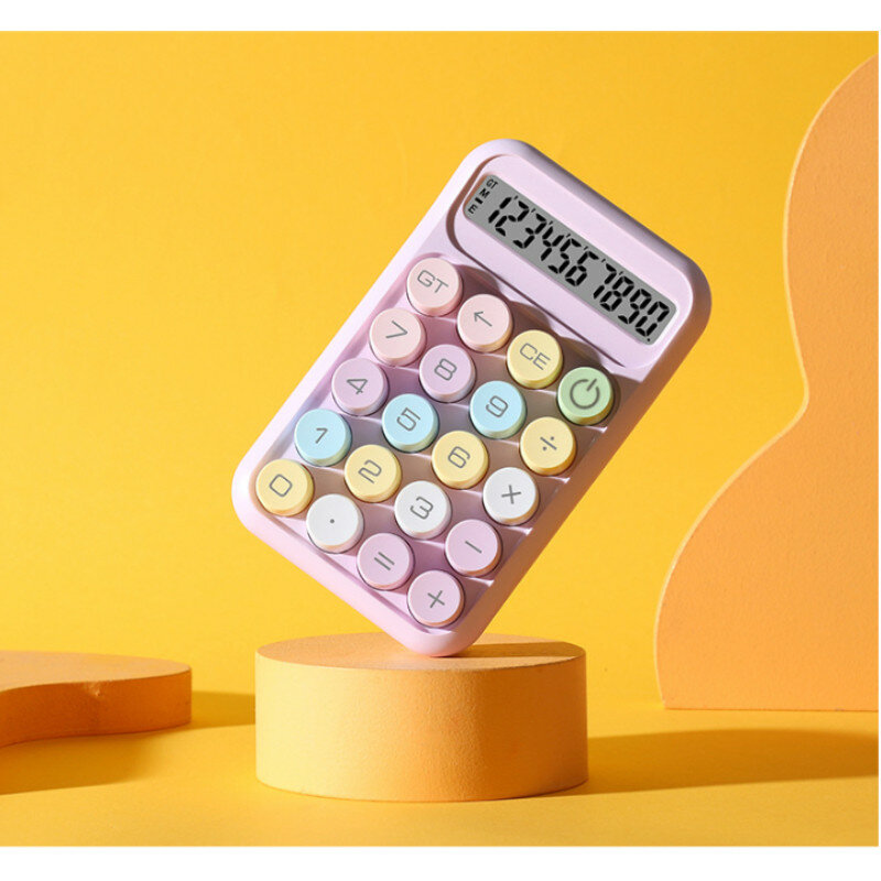 Научный калькулятор с красивым дизайном для ежедневного использования в офисе и образовании с модными цветами фиолетовый