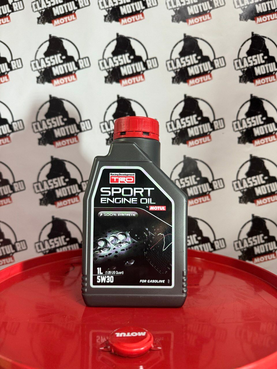 Синтетическое моторное масло Motul TRD Sport Engine Oil Gasoline 5w-30 (1L) 110939
