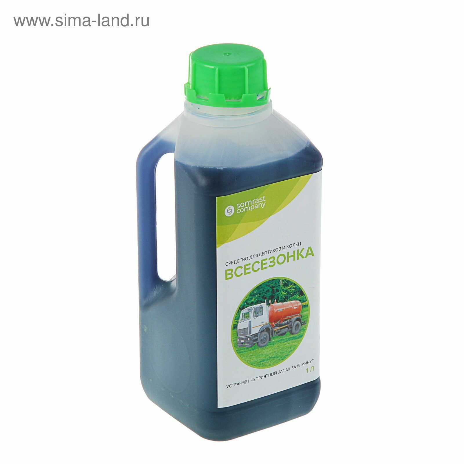 Средство для септиков и колец 1 л, область применения: для септиков