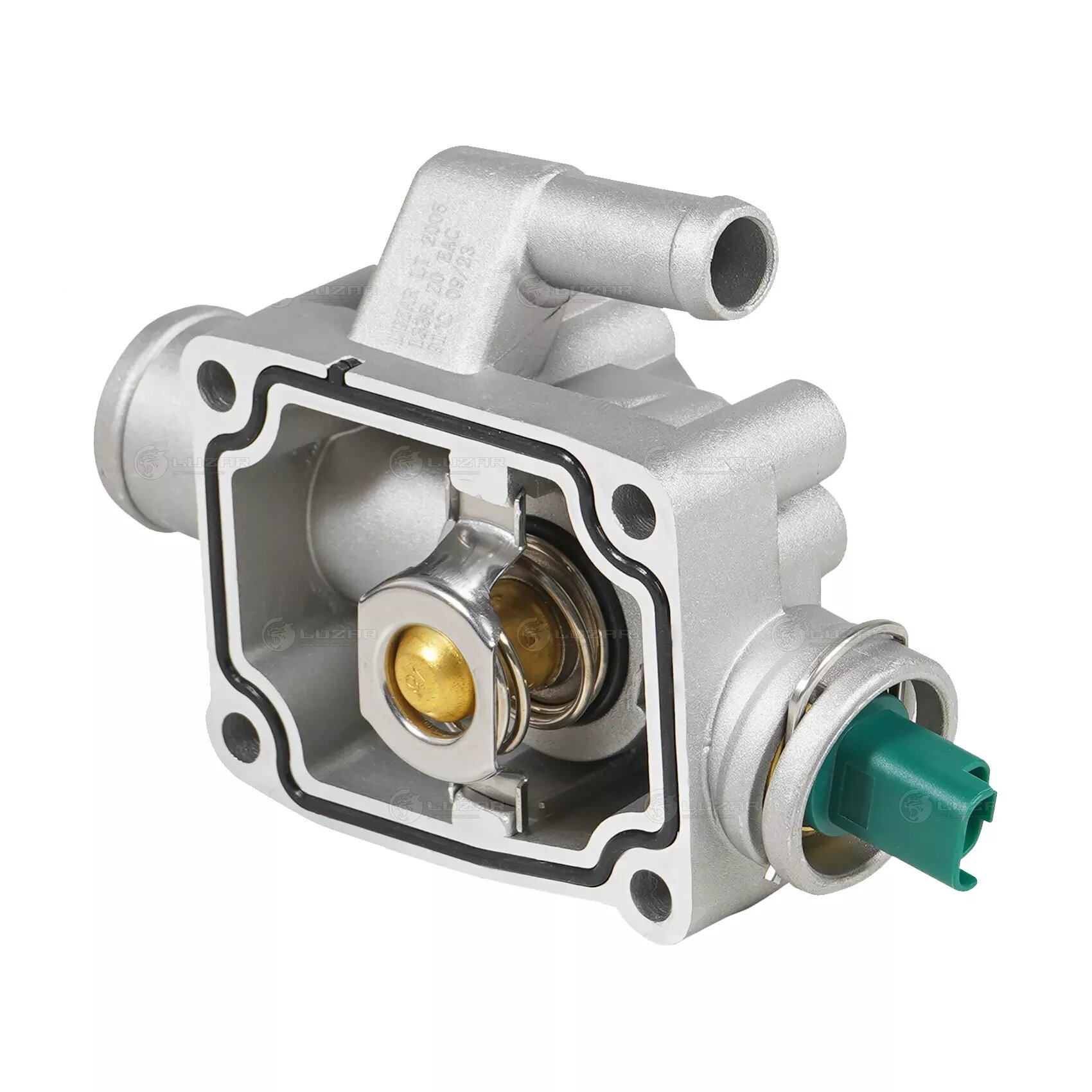 Термостат для а/м PSA 308/C4 1.4i/1.6i (91°С) (с алюминиевым корпусом) (LUZAR)