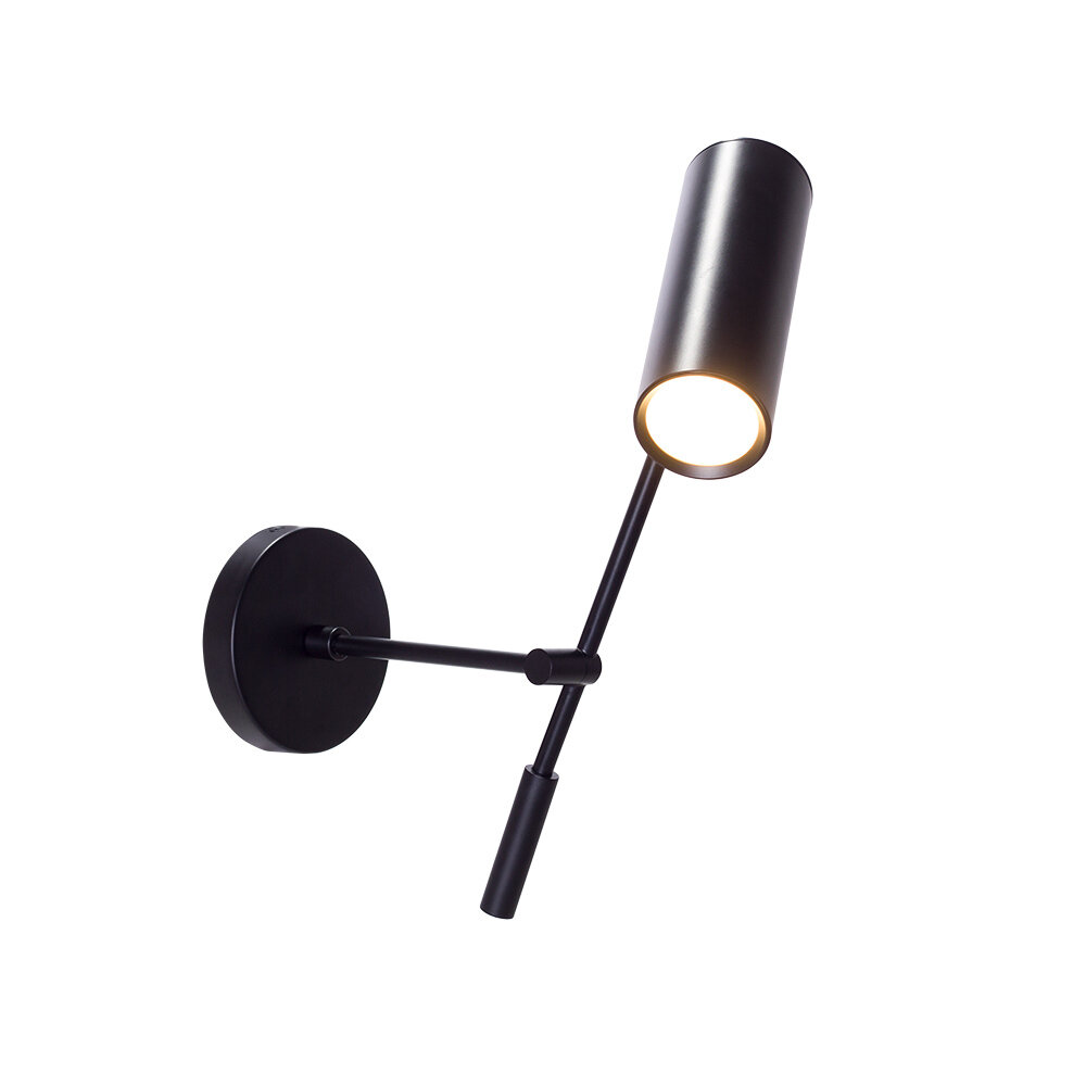 Бра настенный светильник поворотный Е27 8756D-1W черный Blesslight