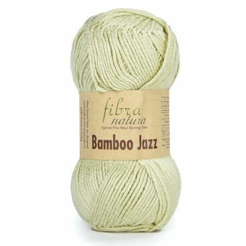 Пряжа Fibra Natura Bamboo Jazz 223 (5 мотков по 50г/120м) светлая фисташка