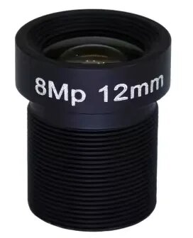 Объектив наблюдения 8Мп 12мм M12 12mm IRCUT