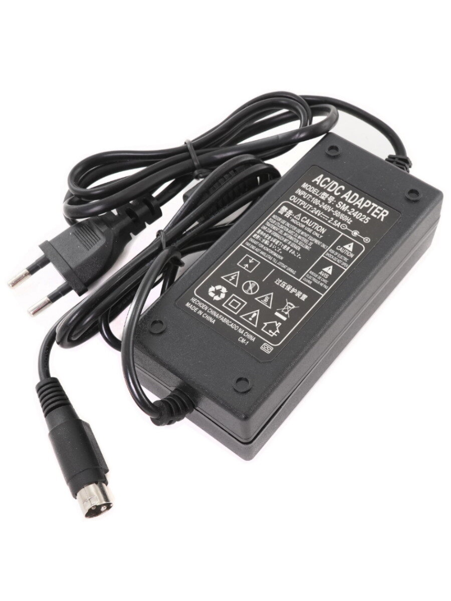 Блок питания для принтера Xprinter XP-365B, 2.5A, 25V, 60W, разъем 3-pin, код 085-2010