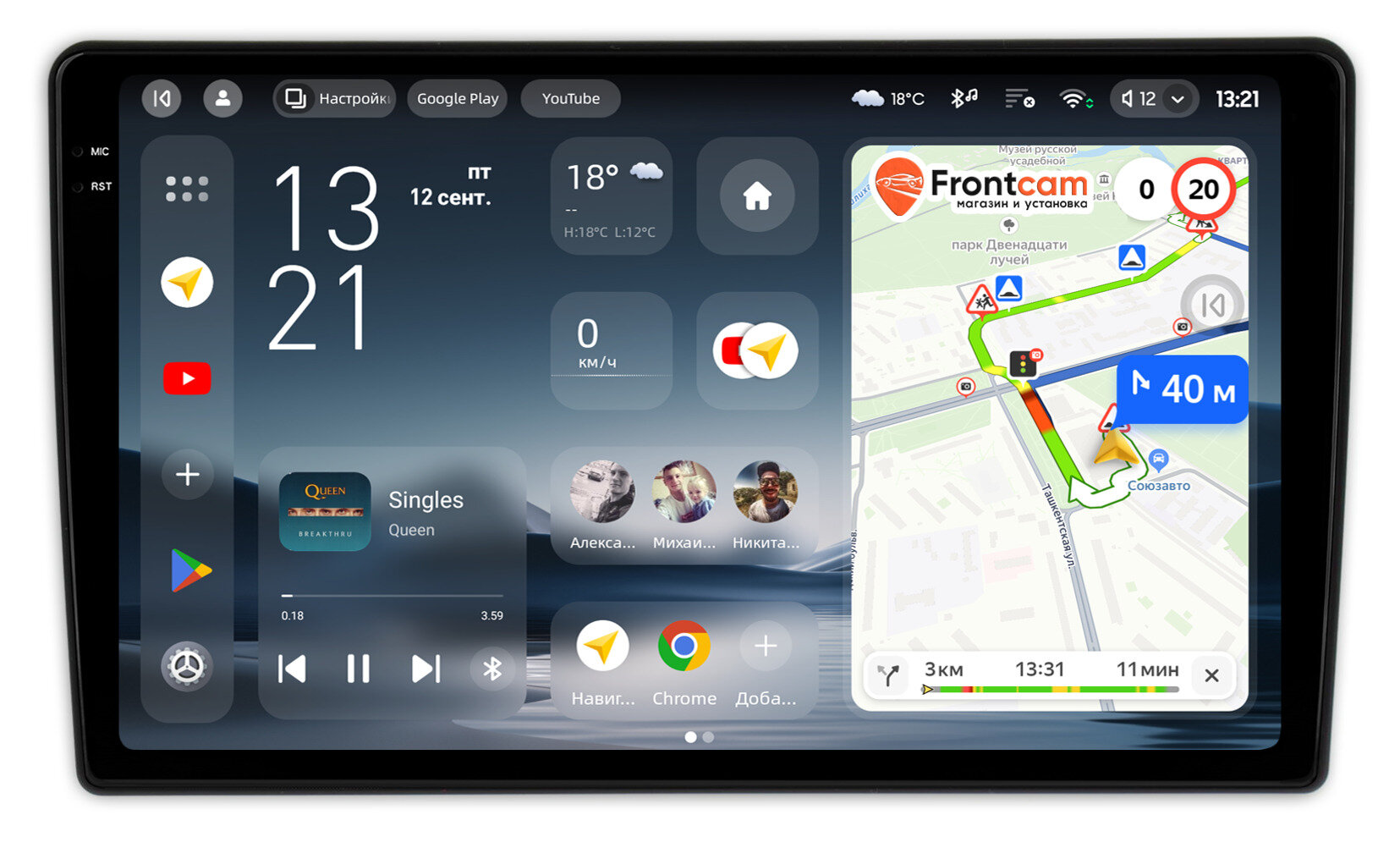 Штатная магнитола Opel Antara, Astra H, Corsa D, Zafira B 2005-2014 (черный) Teyes CC4 Pro 2K 12/256 9.5" RM-9439 Android 13 (4G-SIM, DSP, QLed, AI)