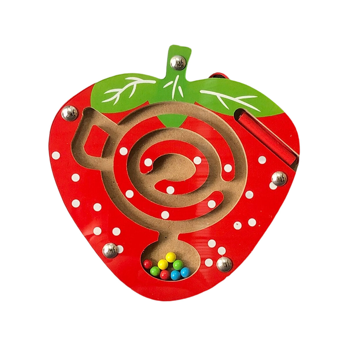 Магнитная ручка, шагающие бусины, маленькие лабиринтные игрушки для маленьких детей, тренировка мышления, магнитный магнит, головоломка для мальчиков, концентрация