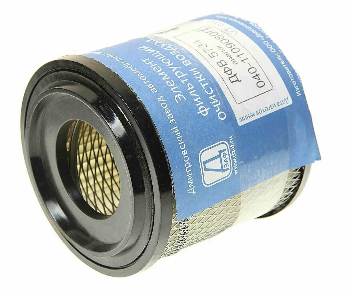 Фильтр воздушный УАЗ-31512, 3153, 2206, 040-1109080, Буханка инжектор. УАЗ "Низкий" , DVF5734