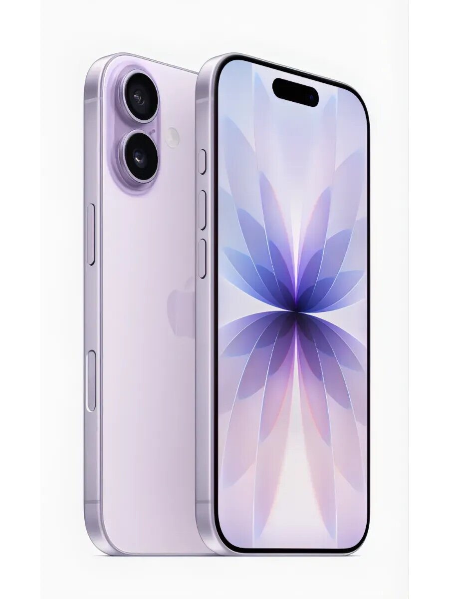 IPhone 17 Lavender, 512ГБ, eSIM, OLED, 6.3", 120Гц, фиолетовый