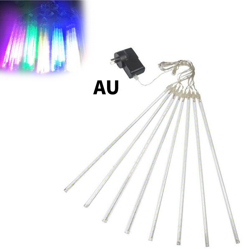 Светодиодная звезда дождь занавес свет с водонепроницаемым дизайном для рождественских и сезонных мероприятий разноцветный au