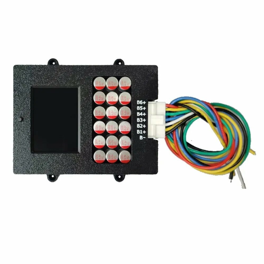 Литий-титанатный 6S активный балансир с дисплеем напряжения TFT LTO тестер аккумулятора 4s 5a балансир передачи энергии