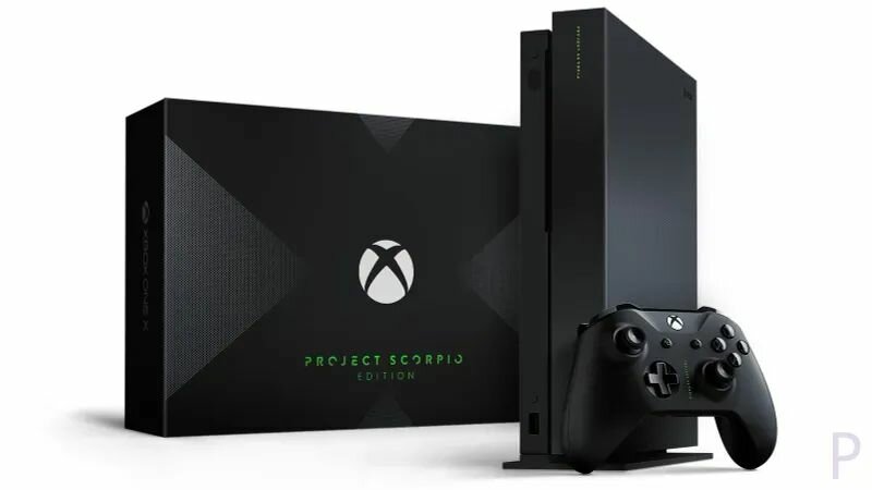 Игровая приставка Xbox One X 1TB, Вторичные товары 99%Статус