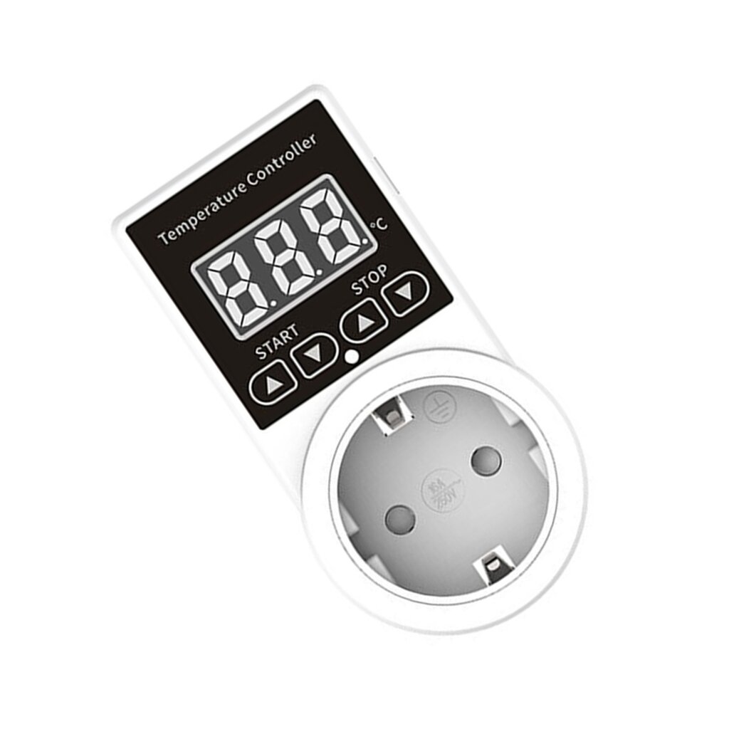 Интеллектуальный контроллер температуры для теплиц и роста растений с регулируемым термостатом и системой сигнализации