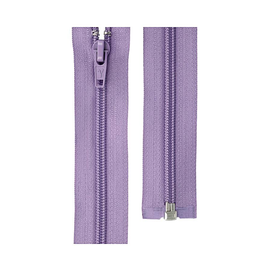 Молния Спираль р/м Gamma G105 75 см тип 5 однозамковая 10 шт №163 сиреневый