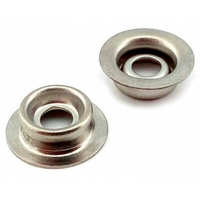 Кнопка установочная кольцевая д-15мм, комплект 10шт