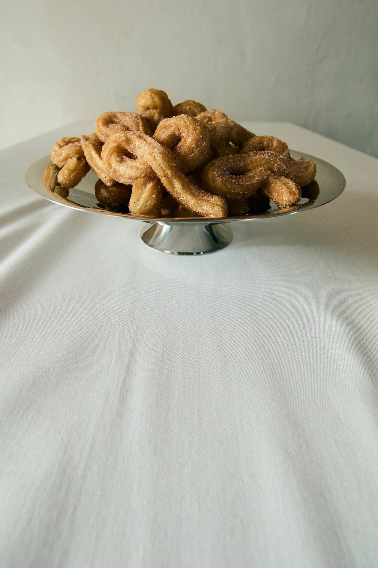 Чаша из нержавеющей стали на ножке H&M 26х7,5 см цвет Серебристый