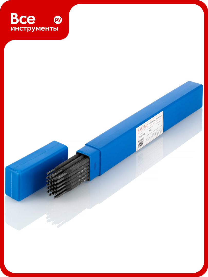 Электроды ARTISAN по чугуну ENiFE-Cl (ЦЧ-4) д.3,2мм (1кг) 555074, серый