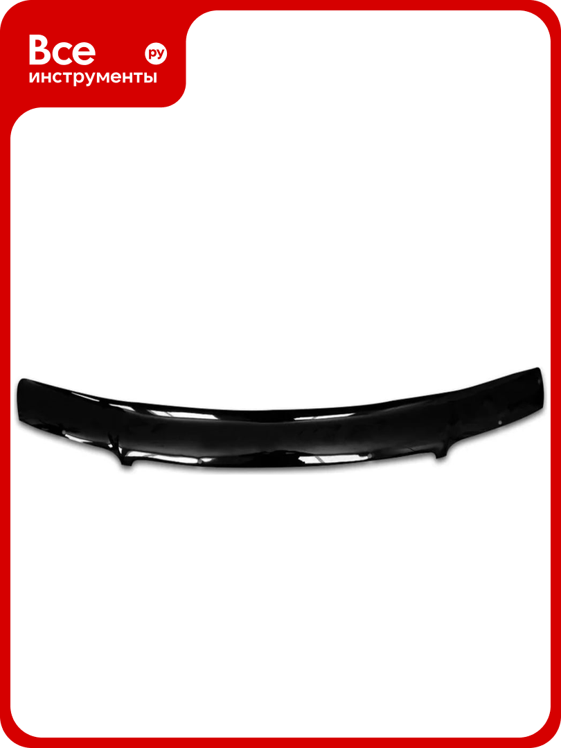 Дефлектор капота ООО Депавто для HYUNDAI SOLARIS С 2010 Г. В. Широкий до фары S-обр. крепление HYD68DP