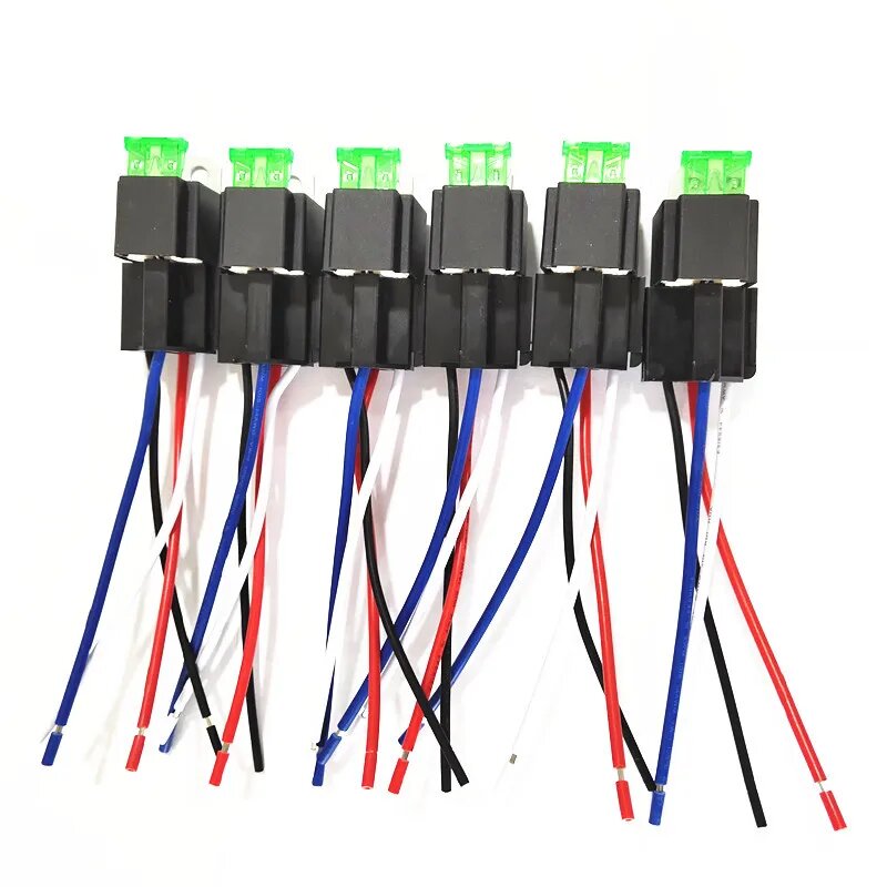 Водонепроницаемые реле предохранителей 6 шт. 24V 5PIN