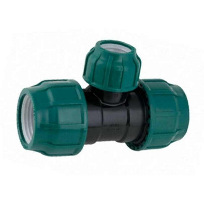 Тройник компрессионный переходной 32Х25Х32 ПНД POELSAN 002214