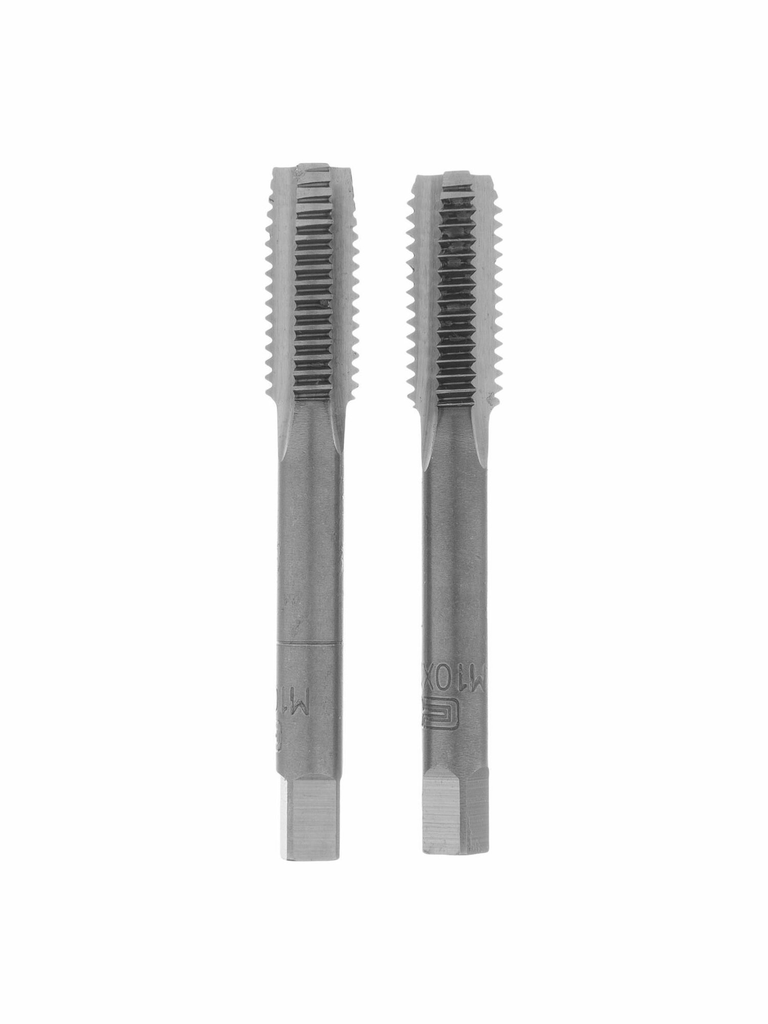 Метчик ручной М10 х 1.5 мм, комплект из 2 шт Сибртех