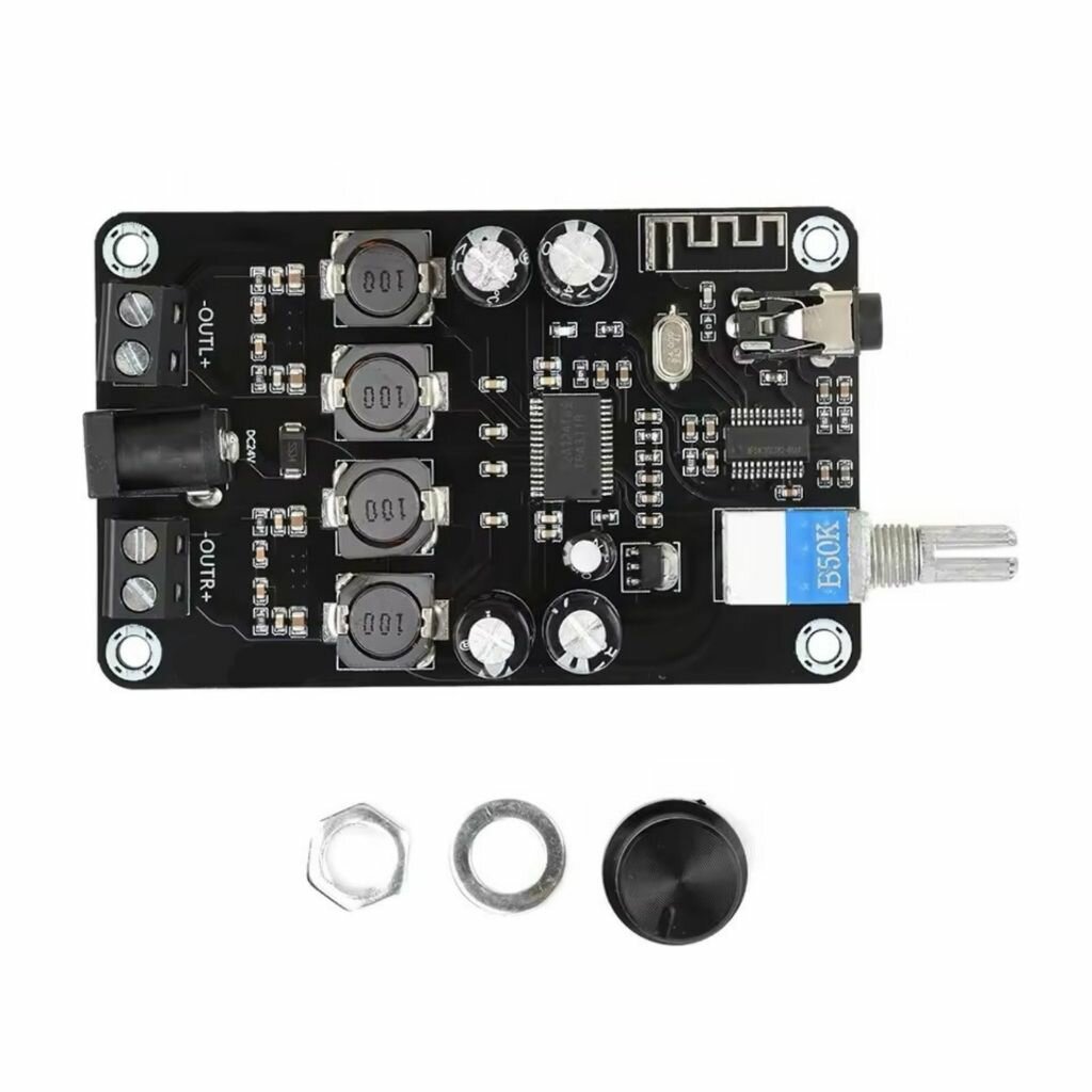 Плата мощного регулируемого аудиоусилителя XH A415 мощностью 2x50 Вт