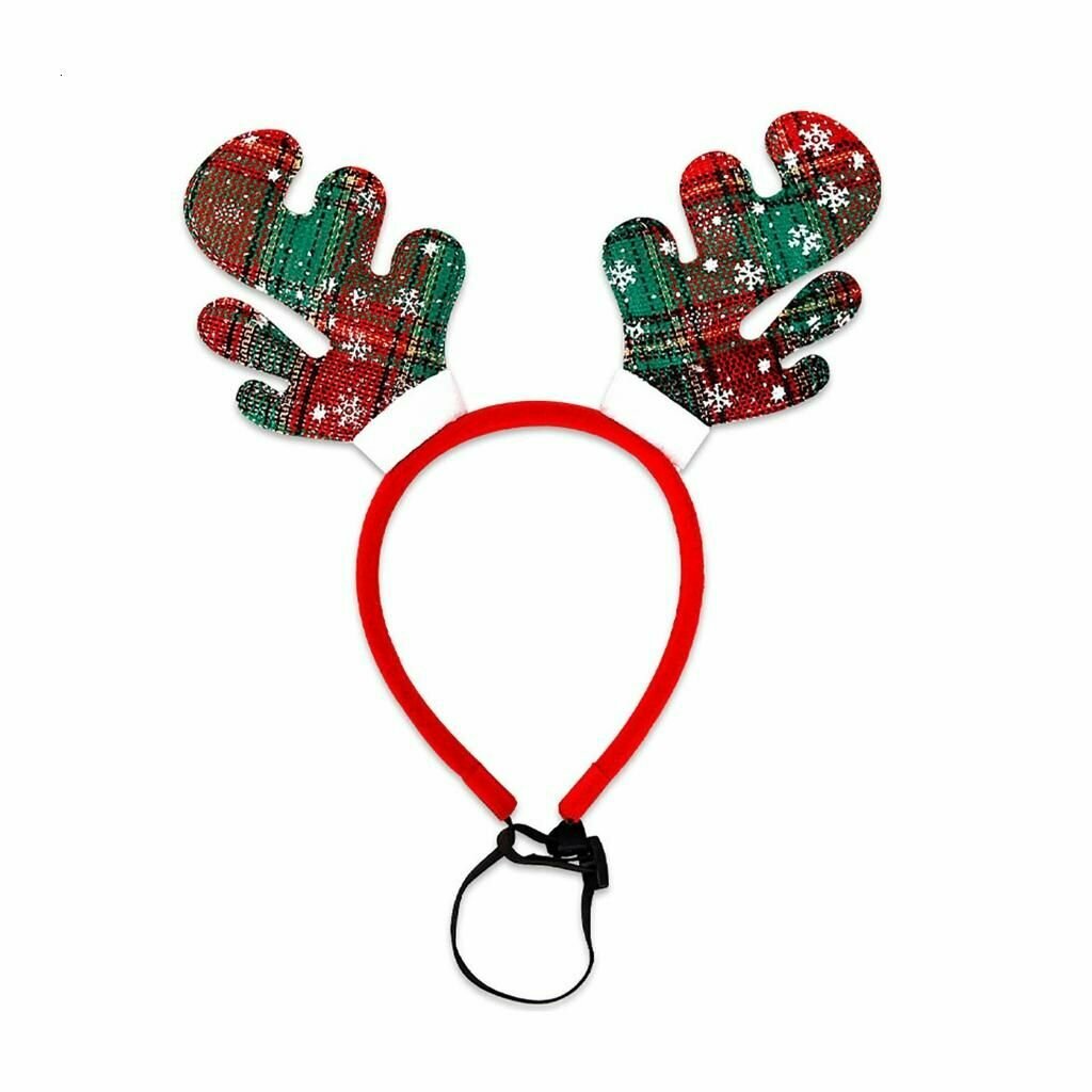 Мягкий и удобный рождественский ободок для питомцев, аксессуар для косплея и украшений, - Лосиные уши