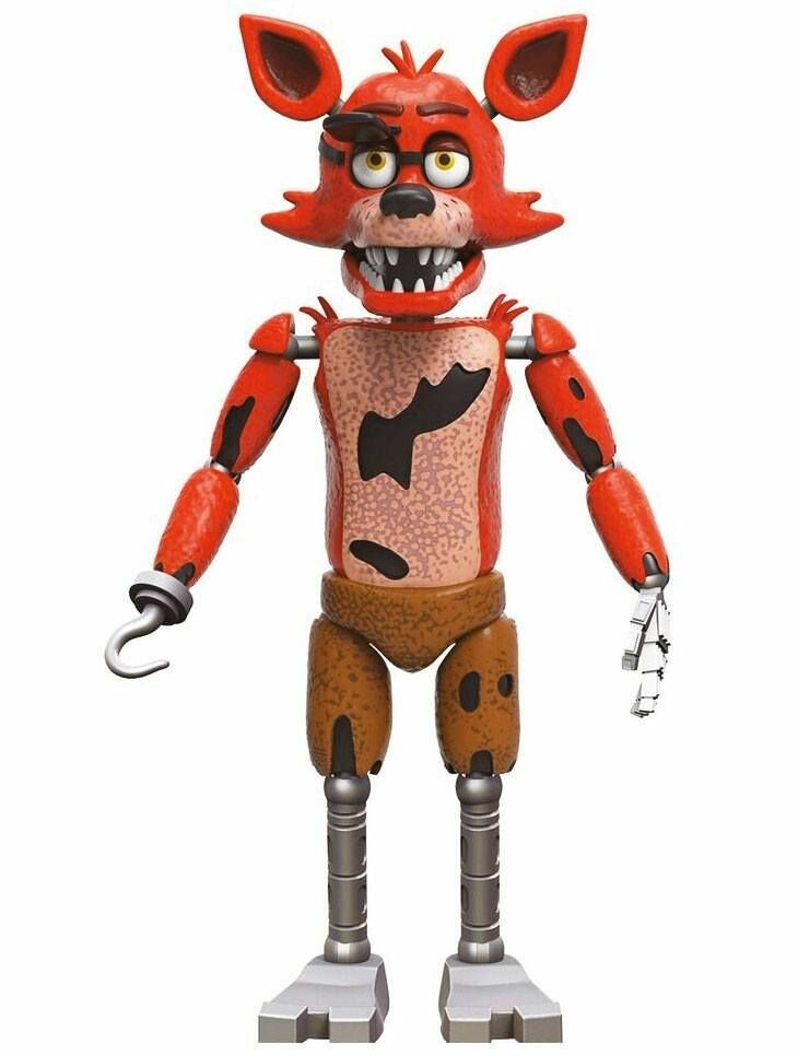 Подвижная фигурка Фокси (фнаф) 13 см. Фигурка Фокси FNAF, подвижная, коллекционная,