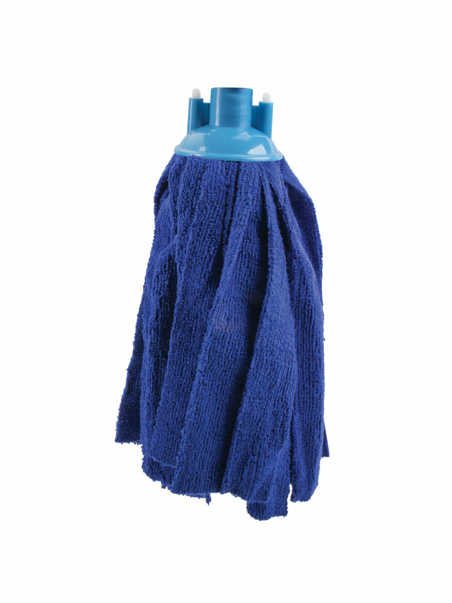 Насадка МОП ленточная для швабры, крепление еврорезьба, микрофибра, длина 30см, 170г, LAIMA, 605031