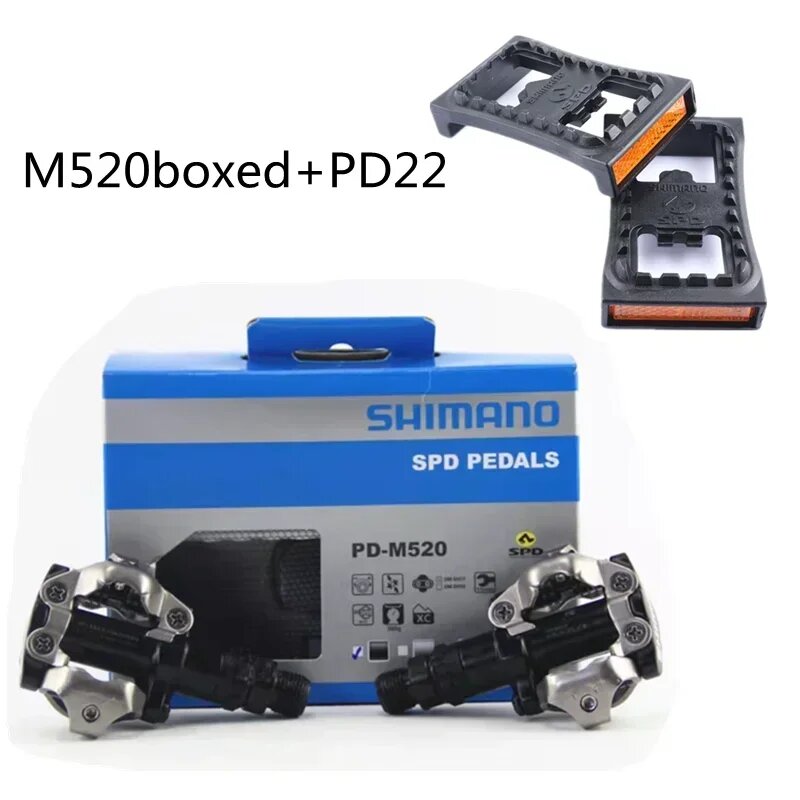 Педали SHIMANO SPD PD-M520/PD-M540
