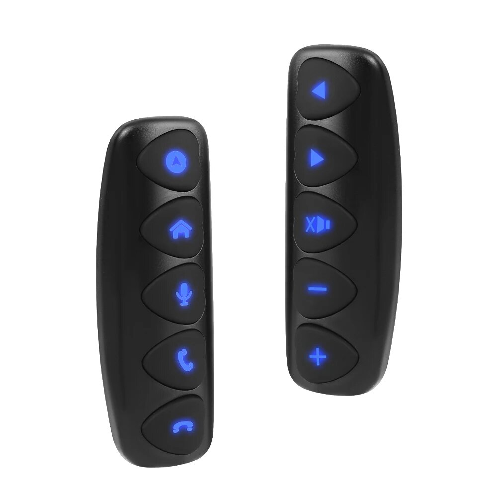 2 шт./компл. многофункциональный универсальный контроллер для автомобильного радио DVD GPS мультимедиа 10 клавиш беспроводной пульт дистанционного управления на руле