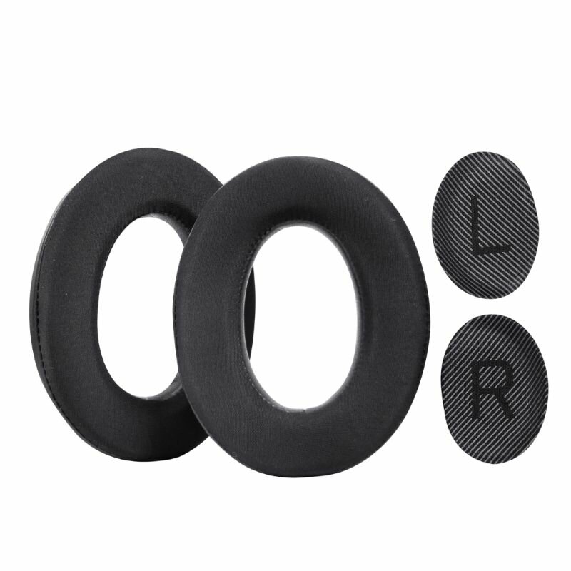 (1 пара) Прохладные амбушюры для Bose QC35/QC25 - черные