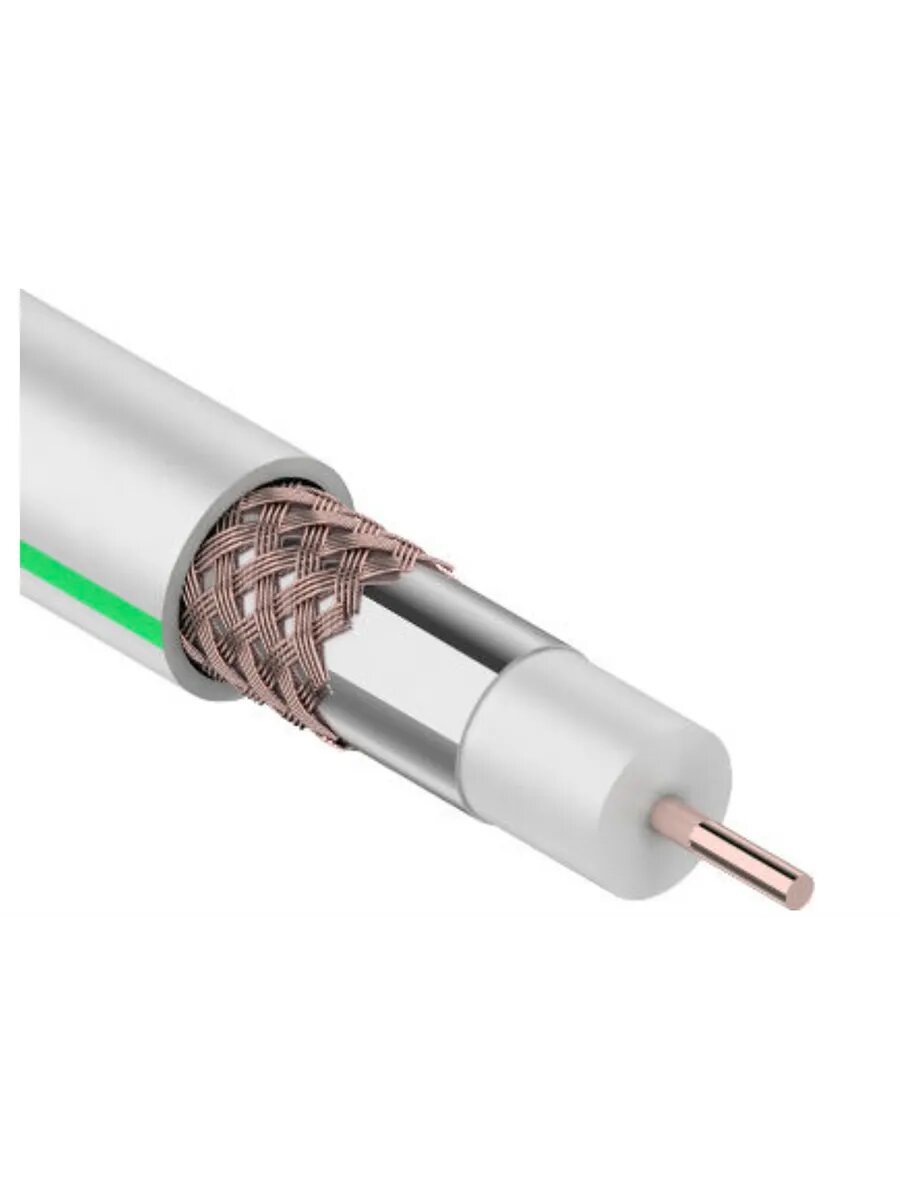 Коаксиальный кабель SAT 703B 75 Ом CU/CU 75ом бухта 100 м