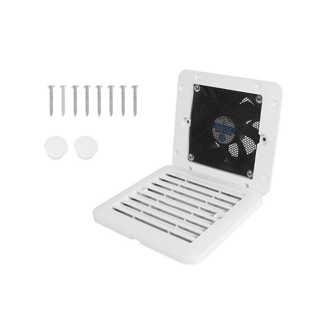 Морской вентилятор 12 В, 4500 об/мин, Мощный вытяжной вентилятор из АБС-пластика для дома на колесах, Лодки, яхты, трейлера, Ванной комнаты и кухни