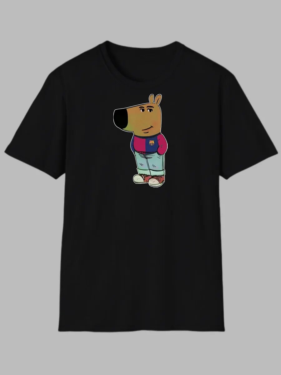 Футболка чилловый парень барселона