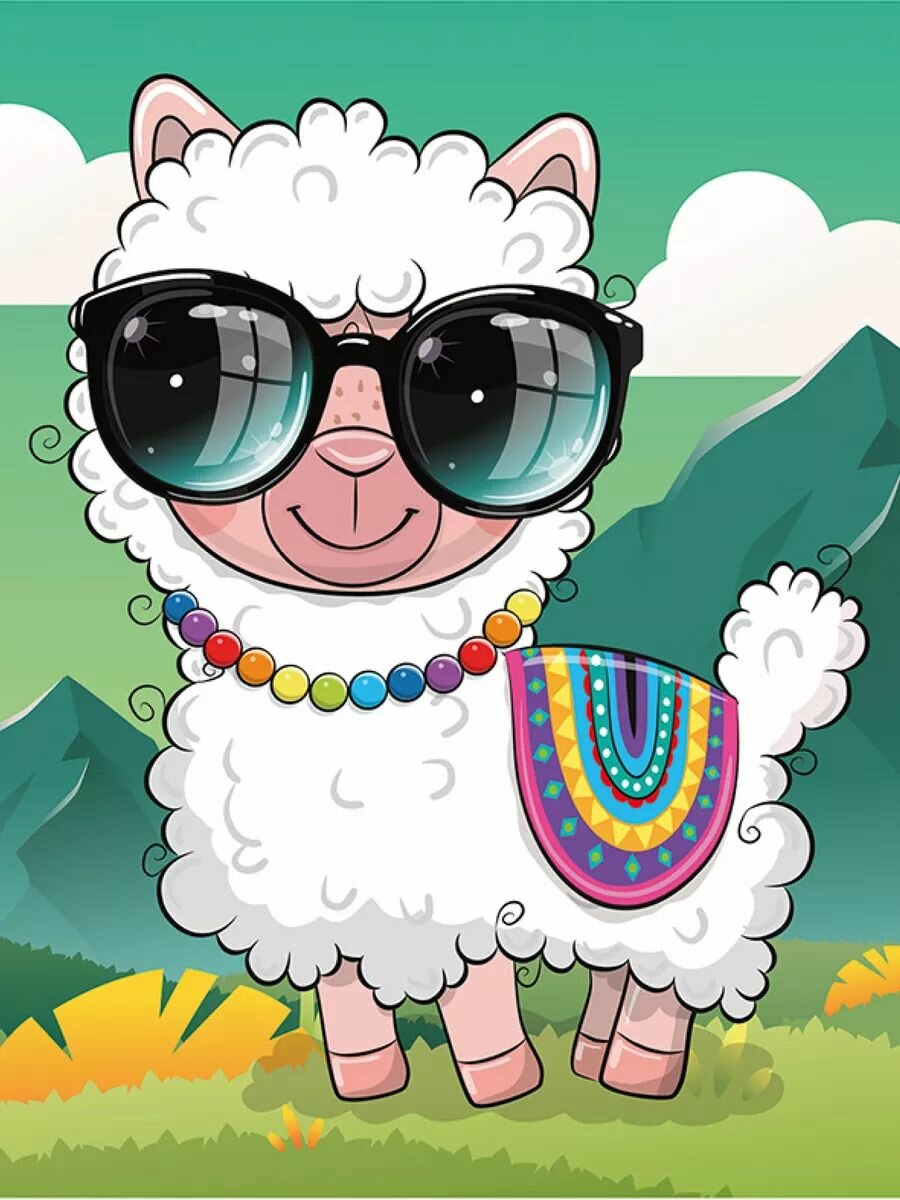 Алмазная мозаика с рамкой для детей