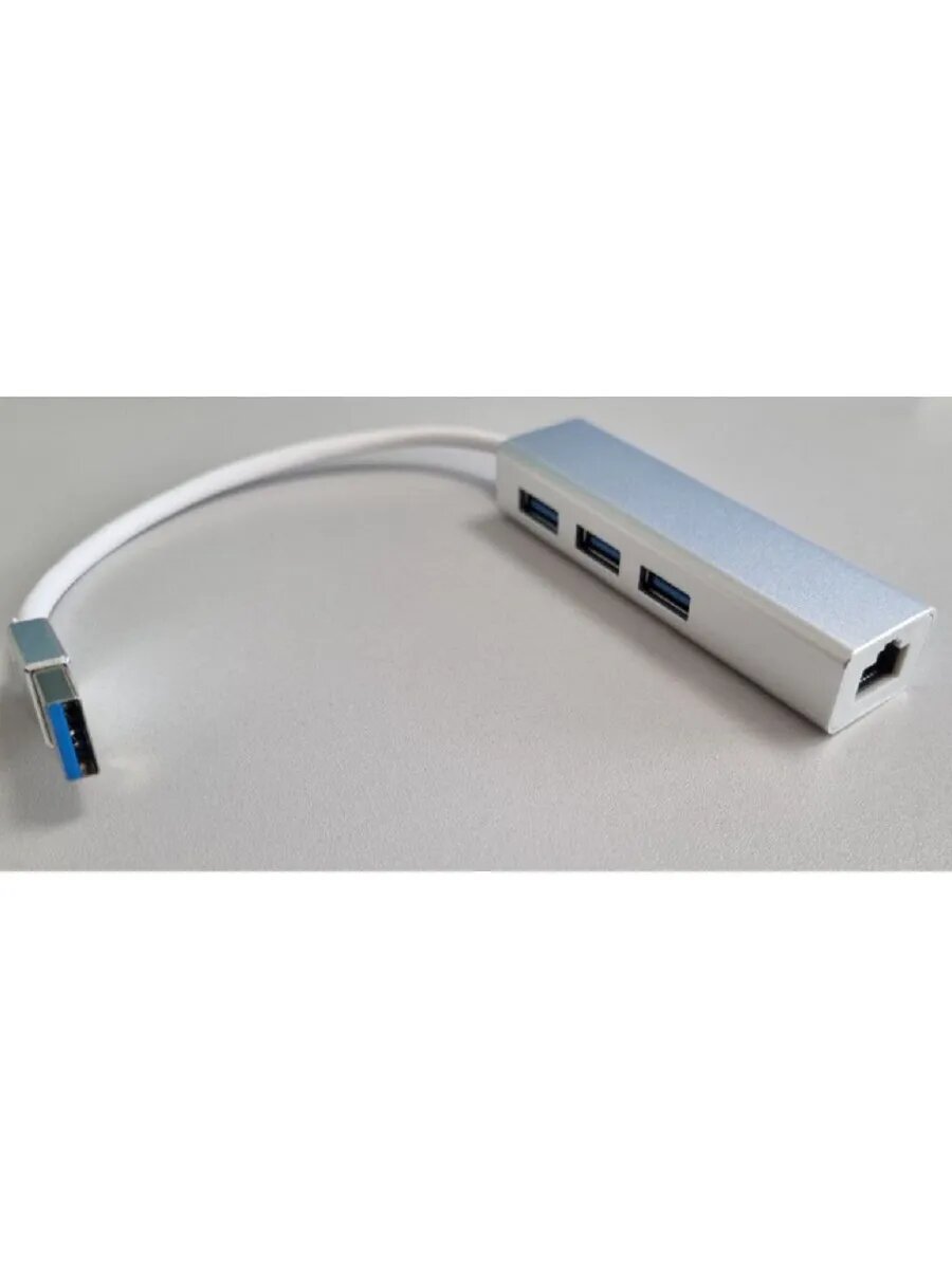 Контроллер переходник USB3.0 RJ-45 3 USB3.0 BXP-USBA-LAN-USB