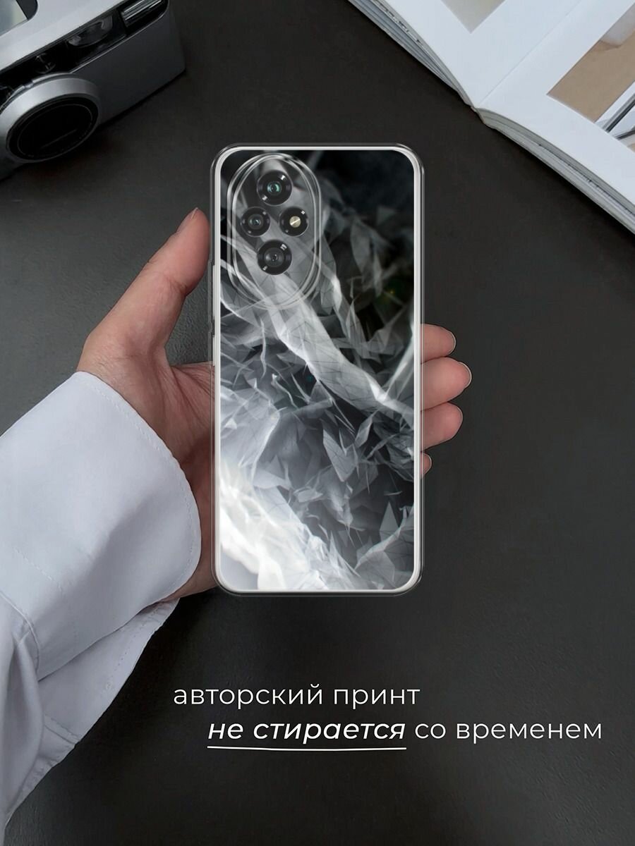 Силиконовый чехол на Honor 200 / Хонор 200 с принтом "Абстракция 9" — фото 1