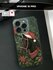 Чехол на Apple iPhone 15 Pro / Айфон 15 Про с принтом "Черный сказочный конь 2"