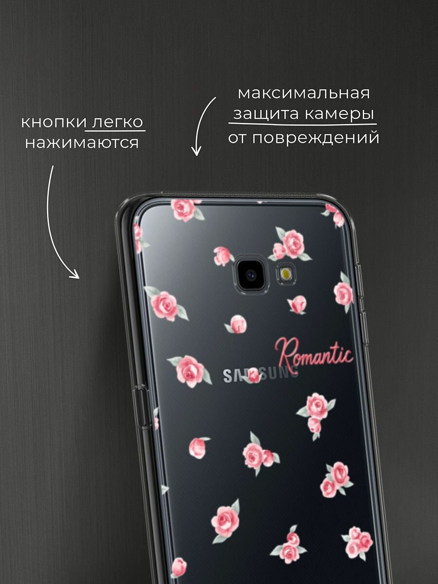 Чехол на Samsung Galaxy J4 Plus 2018 / Самсунг J4 Plus 2018 с принтом "Romantic 3" — фото 1